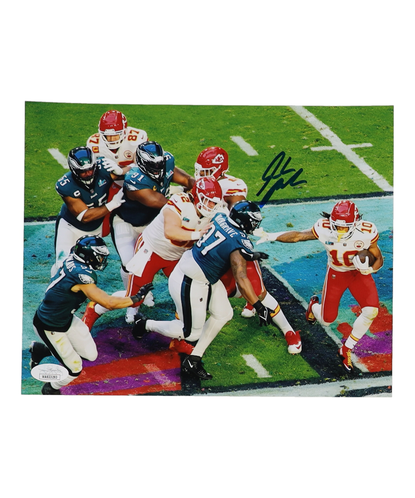 Isiah Pacheco Signed Chiefs 8x10 Photo (JSA) | Pristine Auction