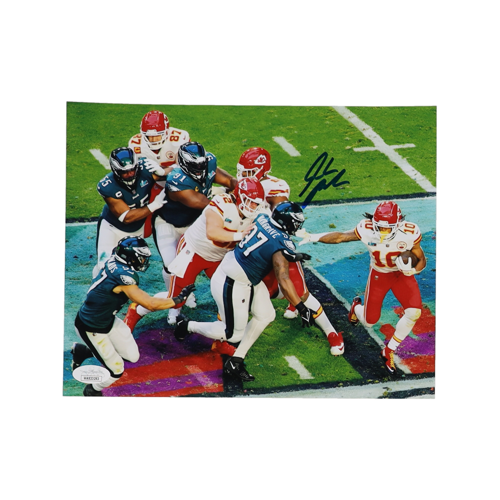 Isiah Pacheco Signed Chiefs 8x10 Photo (JSA) | Pristine Auction
