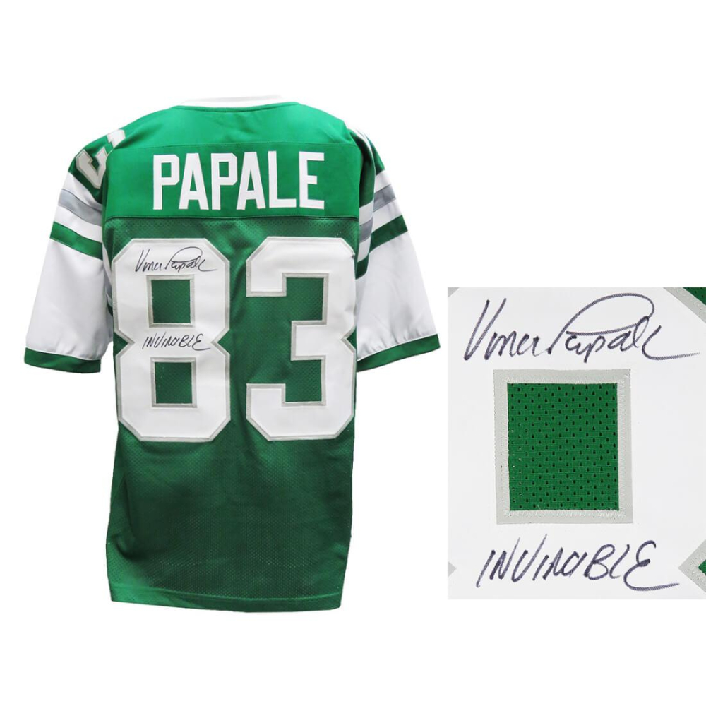Vince Papale Signed Jersey Inscribed "Invincible" (Schwartz) | Pristine ...