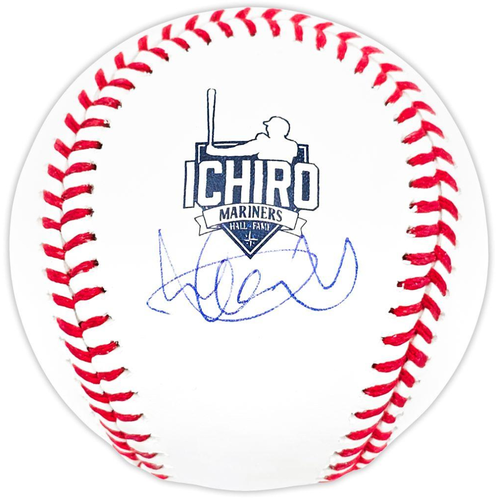 Ichiro Suzuki Signed Mariners Hall Of Fame Logo Baseball (Suzuki ...
