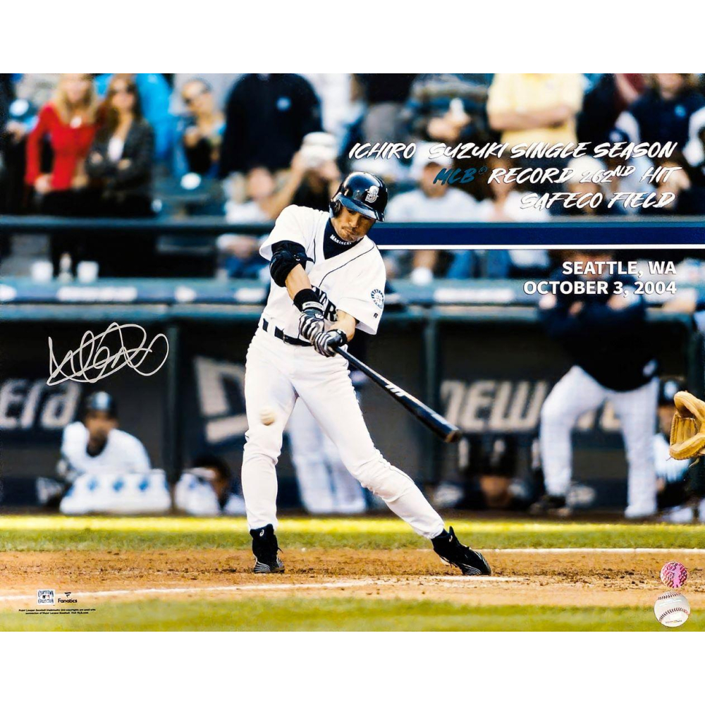 Ichiro Suzuki Signed Mariners 16x20 Photo (Suzuki) | Pristine Auction