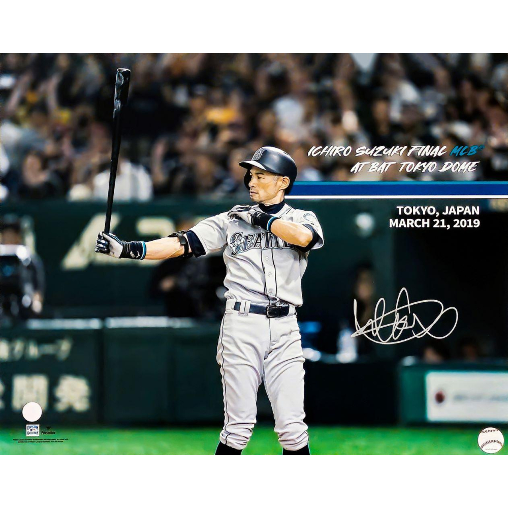 Ichiro Suzuki Signed Mariners 16x20 Photo (Suzuki) | Pristine Auction