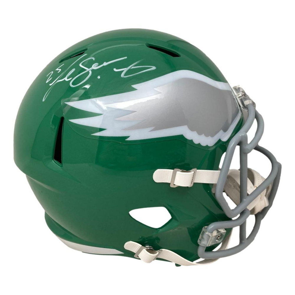 LeSean McCoy Signed Eagles Full-Size Throwback Alternate Speed Helmet ...
