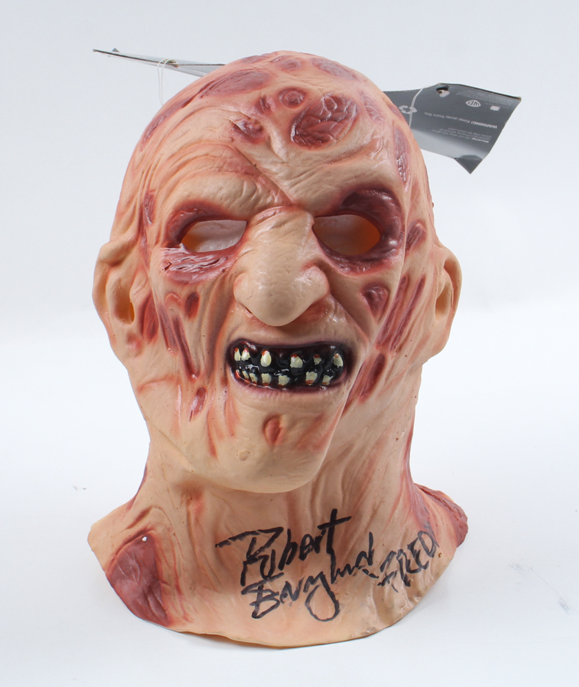 Robert Englund Signed "A Nightmare on Elm Street" Replica Mask ...