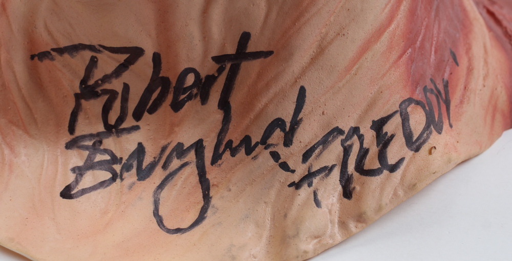 Robert Englund Signed "A Nightmare on Elm Street" Replica Mask ...