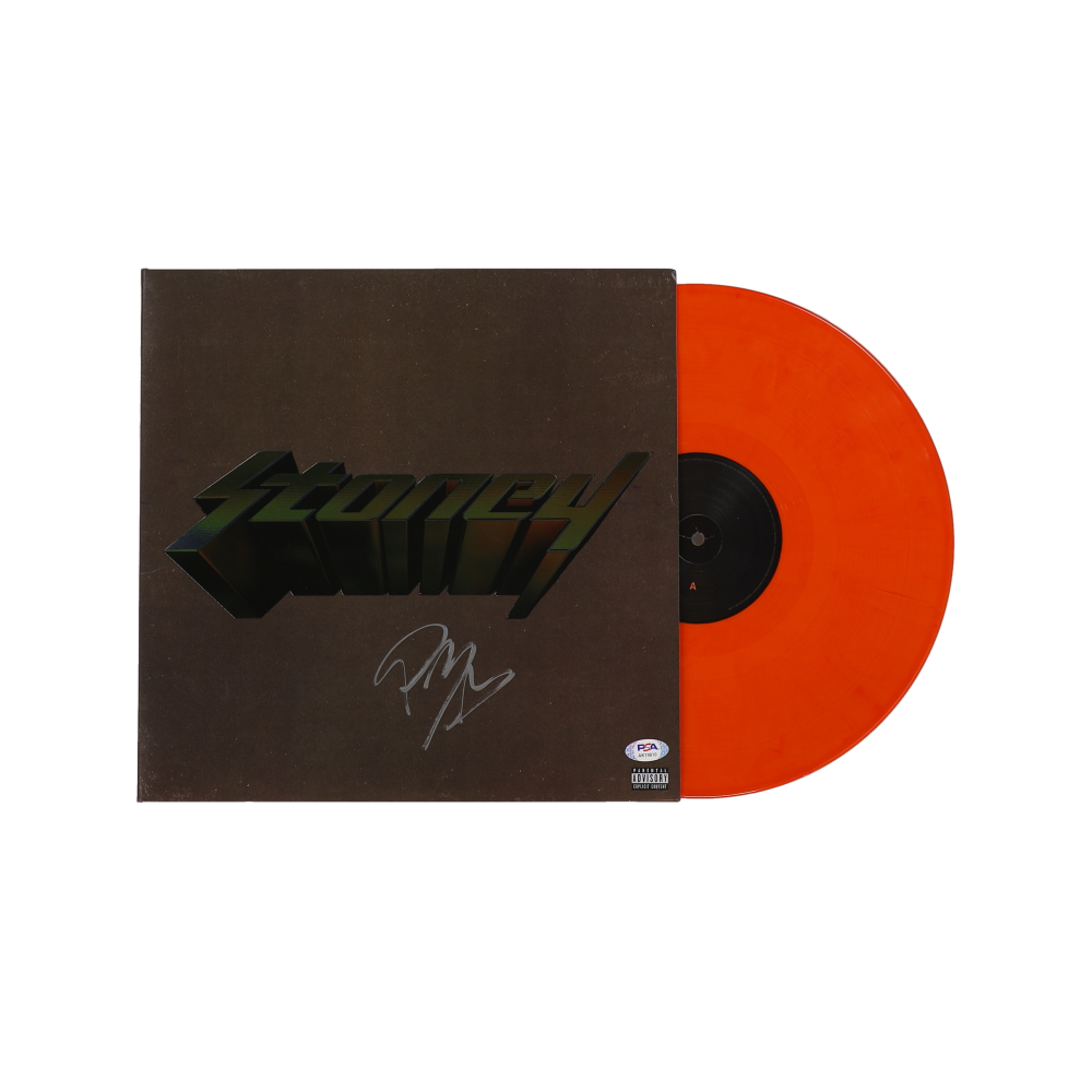 Post Malone Signed "Stoney" Vinyl Record Album (PSA) | Pristine Auction