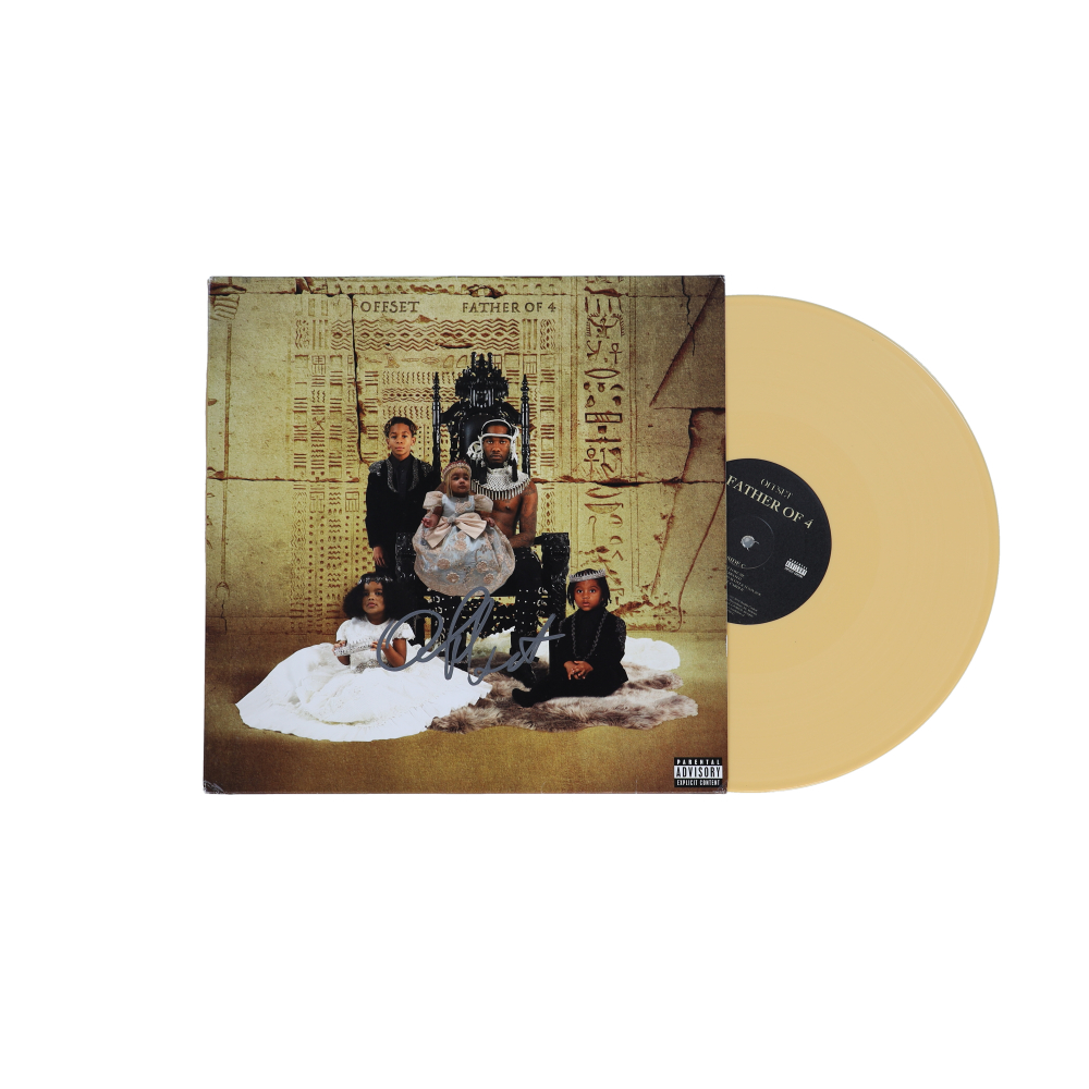 Offset Signed "Father of 4" Vinyl Record Album (JSA) | Pristine Auction