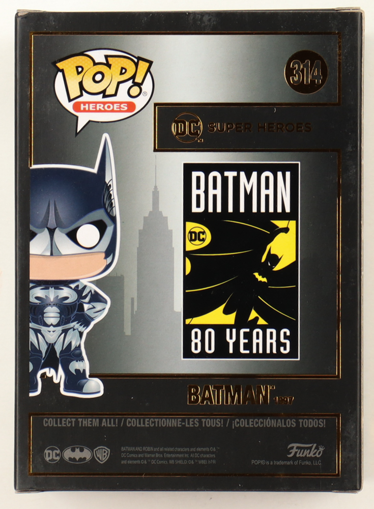 Christian Bale Signed "Batman" #314 Batman 1997 Funko Pop! Vinyl Figure ...