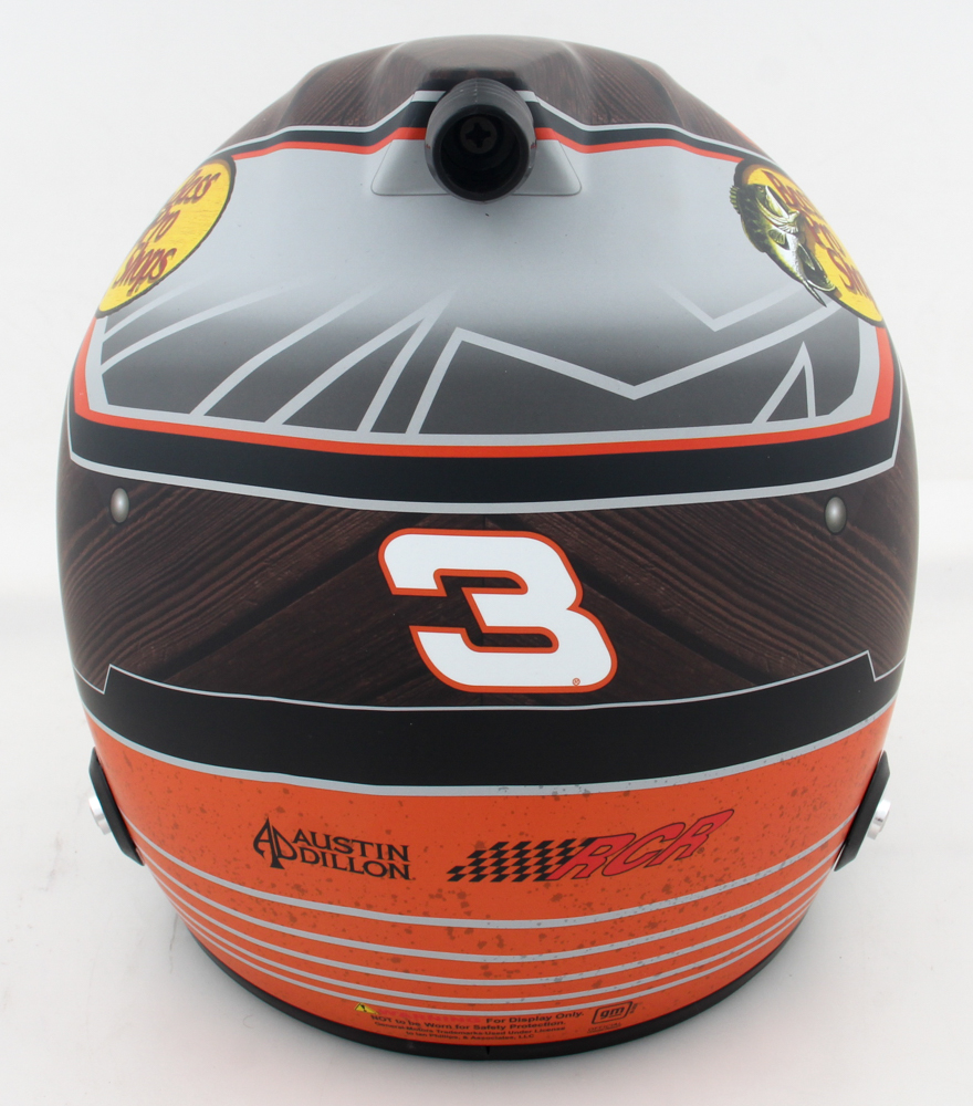 Austin Dillon Signed NASCAR Bass Pro Shops Full-Size Racing Helmet (PA ...