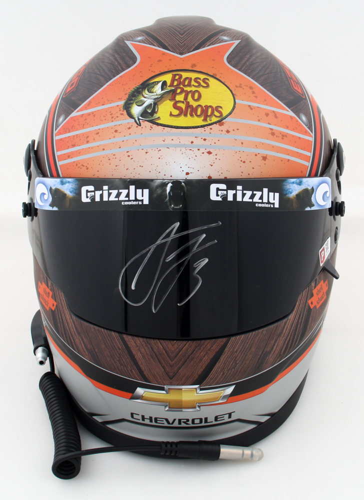 Austin Dillon Signed NASCAR Bass Pro Shops Full-Size Racing Helmet (PA ...