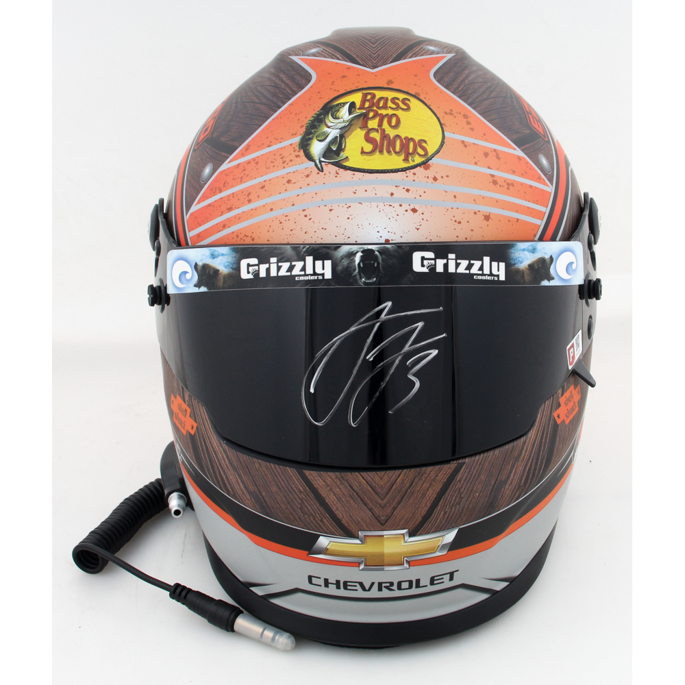 Austin Dillon Signed NASCAR Bass Pro Shops Full-Size Racing Helmet (PA ...