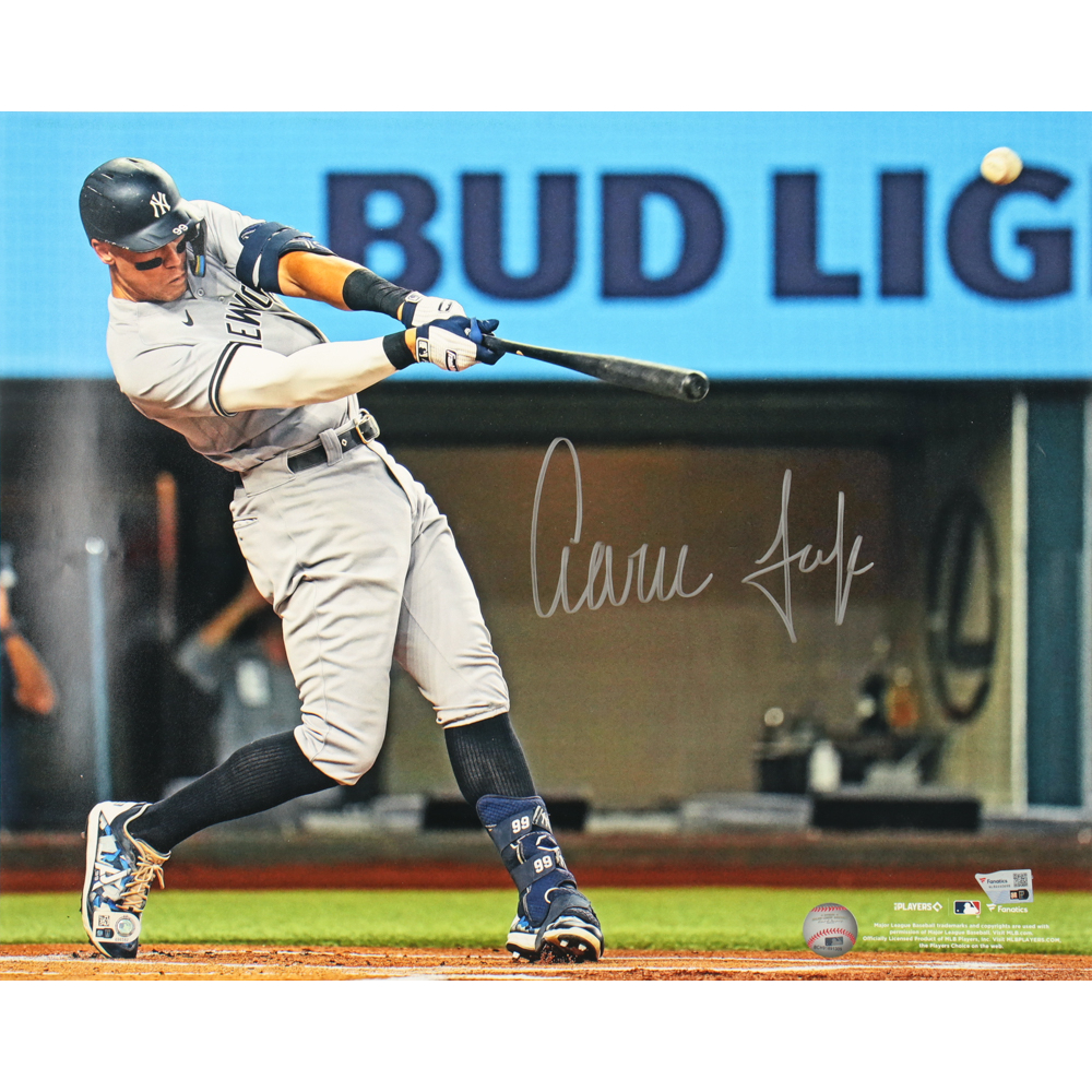 Aaron Judge Signed Yankees 16x20 Photo (MLB & Fanatics) | Pristine Auction