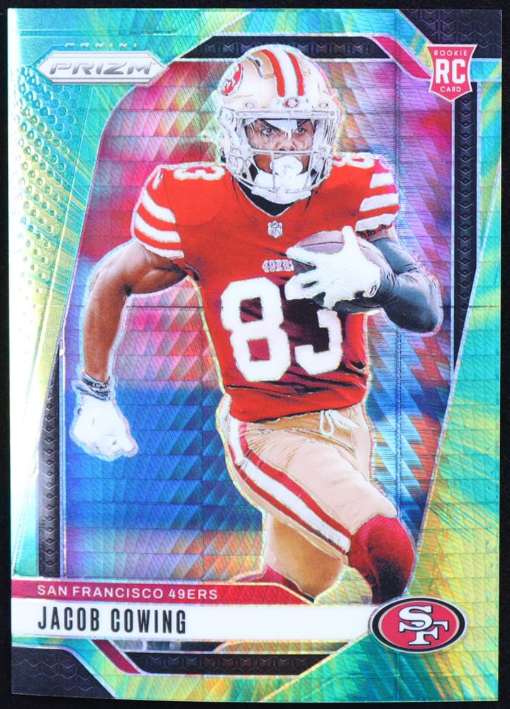 Jacob Cowing 2024 Panini Prizm Prizms Hyper #335 RC #064/180 | Pristine ...