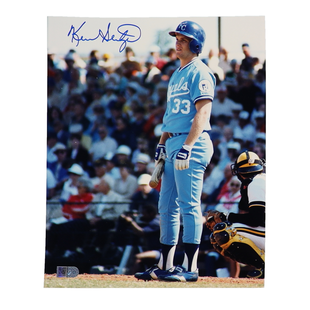 Kevin Seitzer Signed Royals 8x10 Photo (AIV) | Pristine Auction