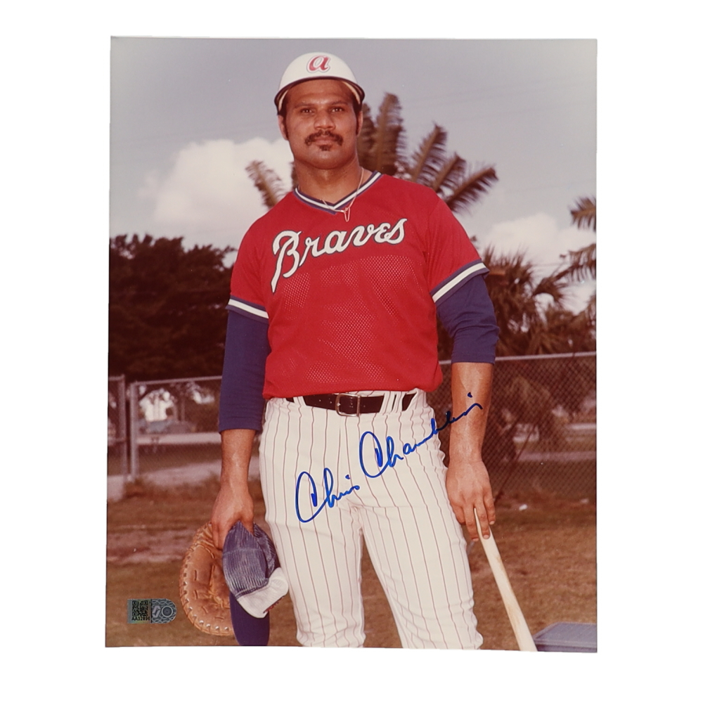 Chris Chambliss Signed Braves 8x10 Photo (AIV) | Pristine Auction