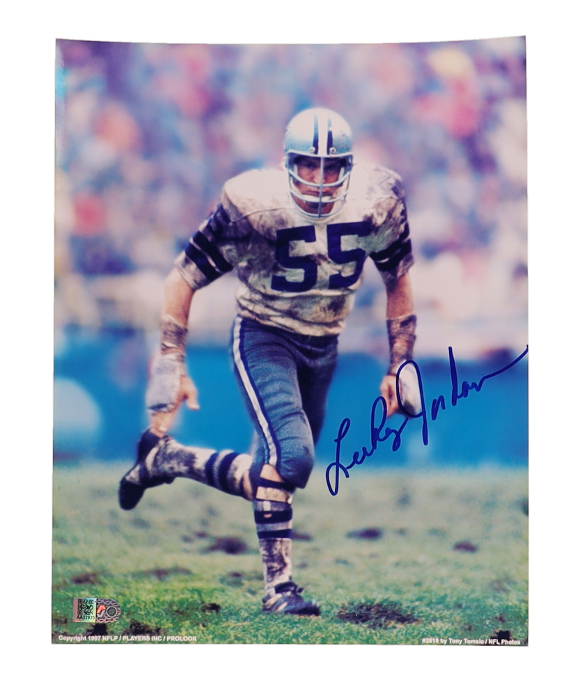 Lee Roy Jordan Signed Cowboys 8x10 Photo (AIV) | Pristine Auction