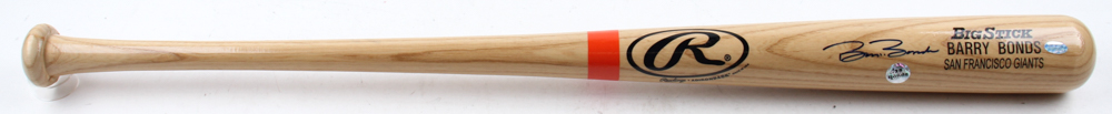 Barry Bonds Signed Rawlings Big Stick Player Model Baseball Bat ...