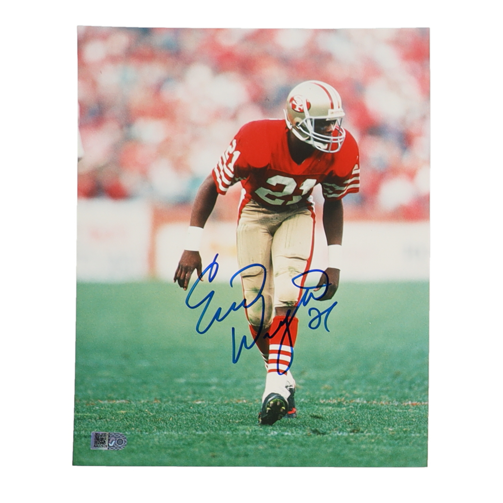 Eric Wright Signed 49ers 8x10 Photo (AIV) | Pristine Auction