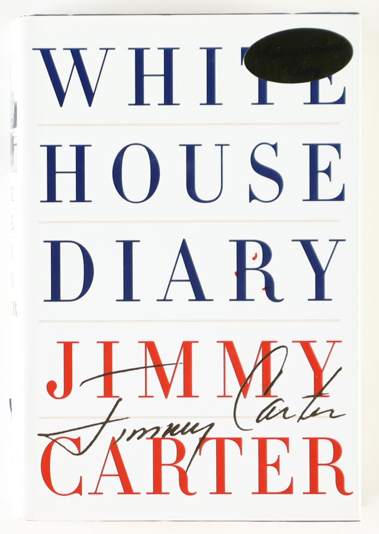 Jimmy Carter Signed "White House Diary" Hardcover Book (PSA) | Pristine ...