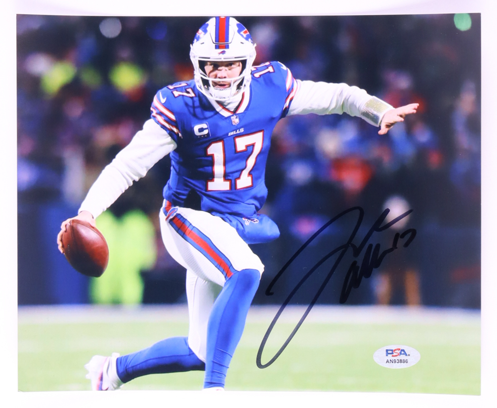 Josh Allen Signed Bills 8x10 Photo (PSA) | Pristine Auction