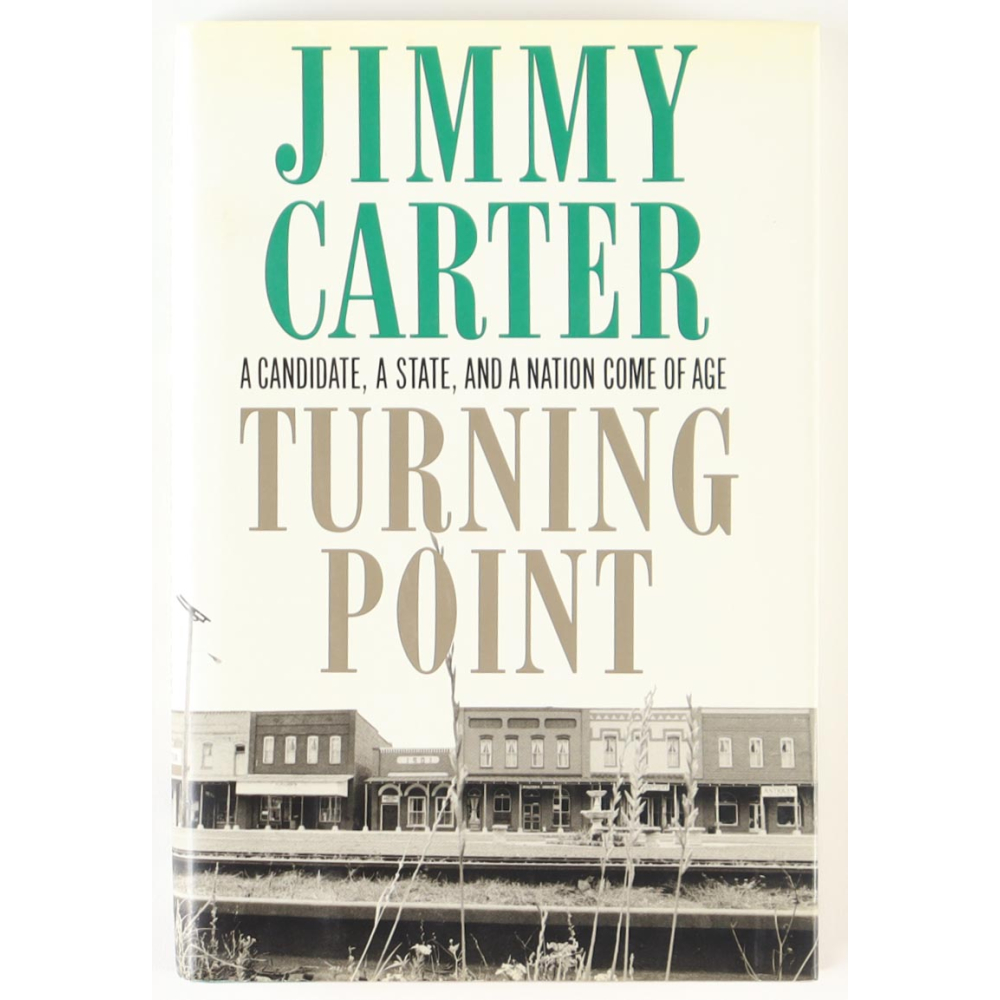 Jimmy Carter Signed "Turning Point" Hardcover Book (PSA) | Pristine Auction