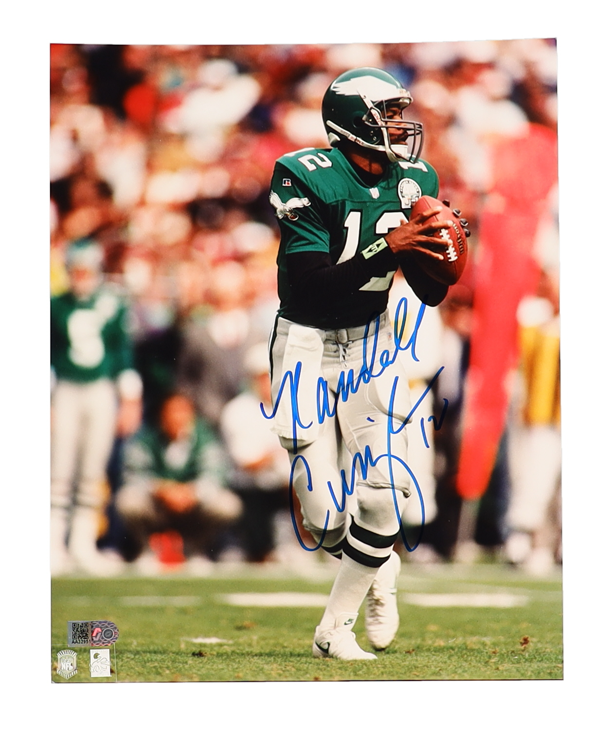 Randall Cunningham Signed Eagles 8x10 Photo (AIV) | Pristine Auction