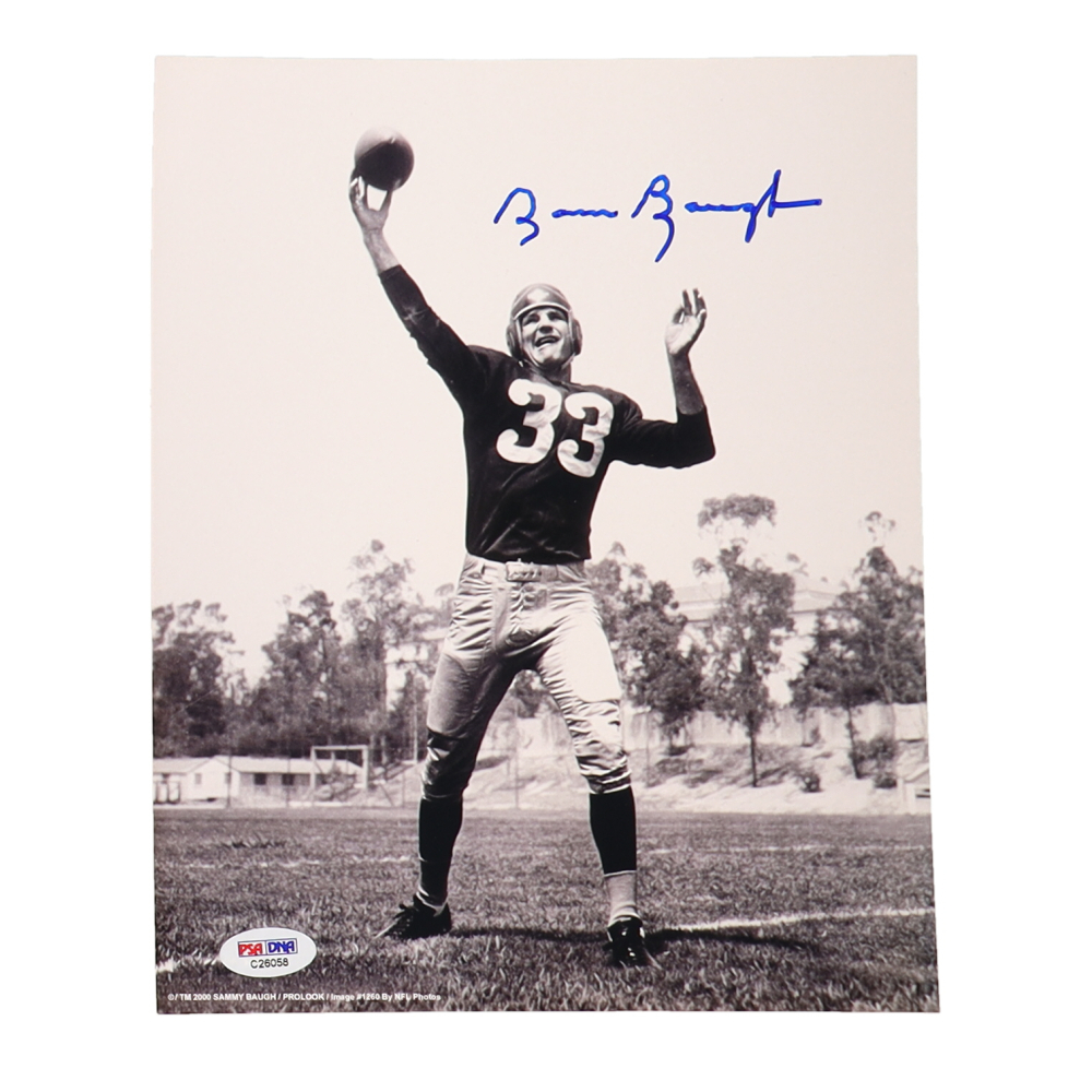 Sammy Baugh Signed Redskins 8x10 Photo (PSA) | Pristine Auction
