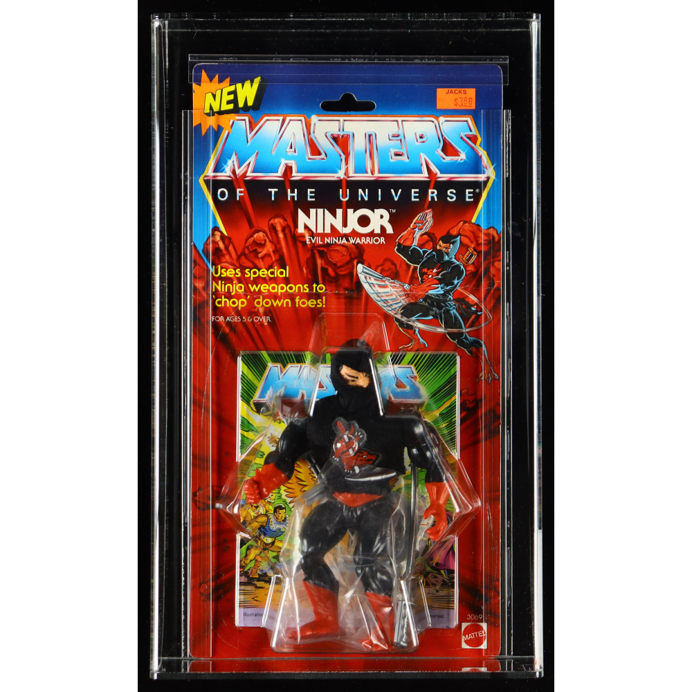 1987 Mattel "Masters of the Universe" Ninjor Wave 6 Carded Action ...