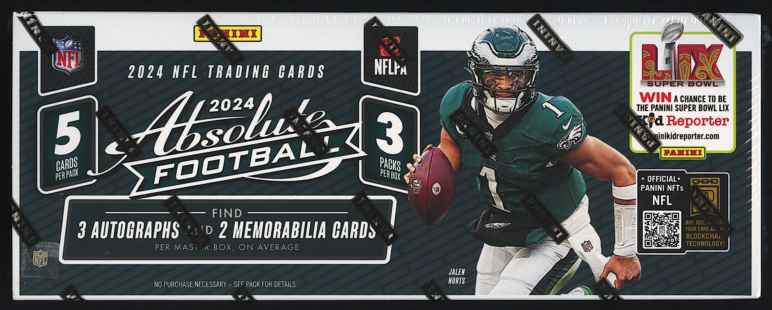 2024 Panini Absolute Football Hobby Box | Pristine Auction