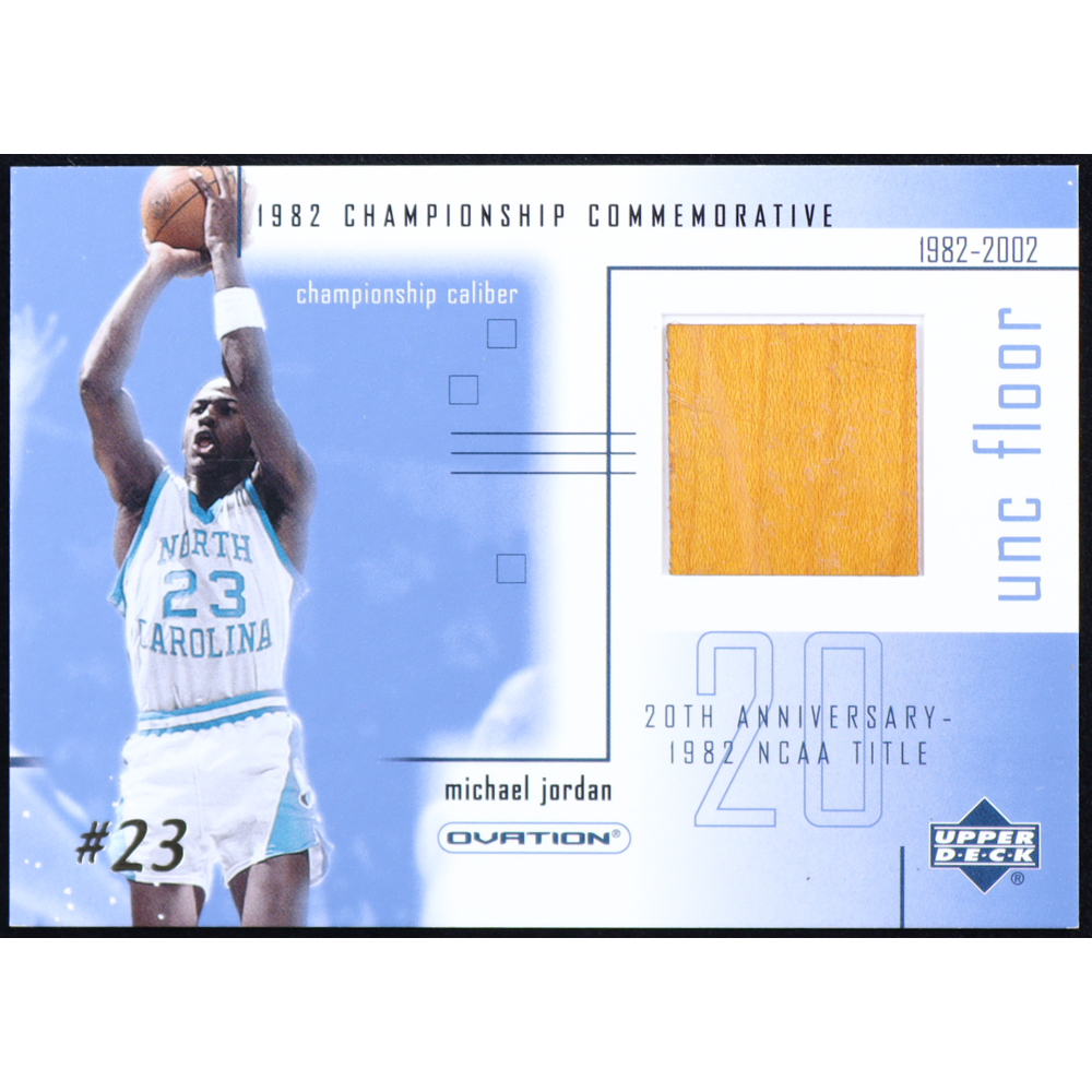 Michael Jordan 2001-02 Upper Deck Ovation MJ UNC Memorabilia #MJF4 ...