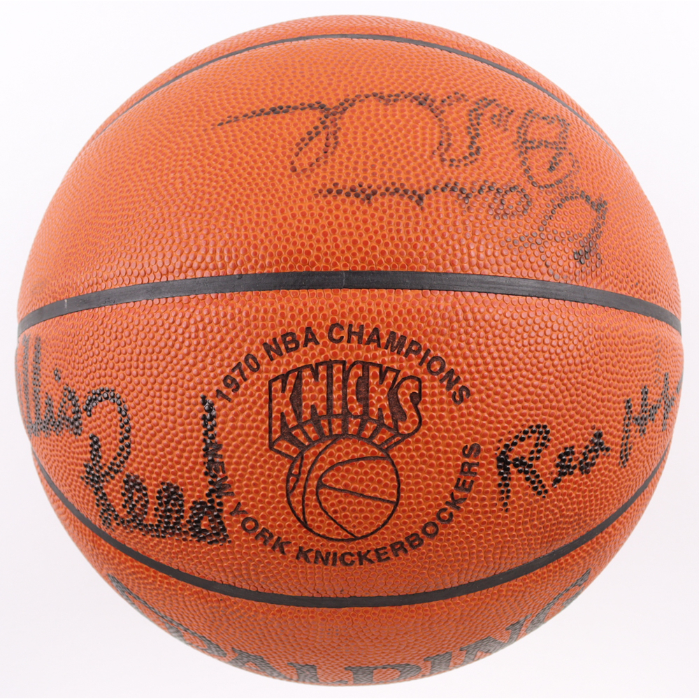 1969-70 Knicks NBA Basketball Team-Signed by (9) with Walt Frazier ...