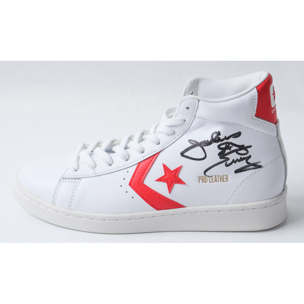 Julius "Dr. J" Erving Signed Converse All-Star Leather Basketball Shoe ...
