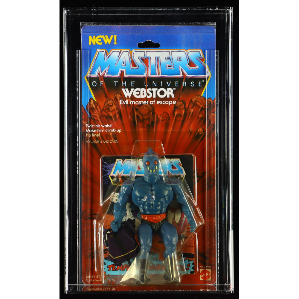 1984 "Masters of the Universe" Webstor Series 3 Carded Action Figure ...