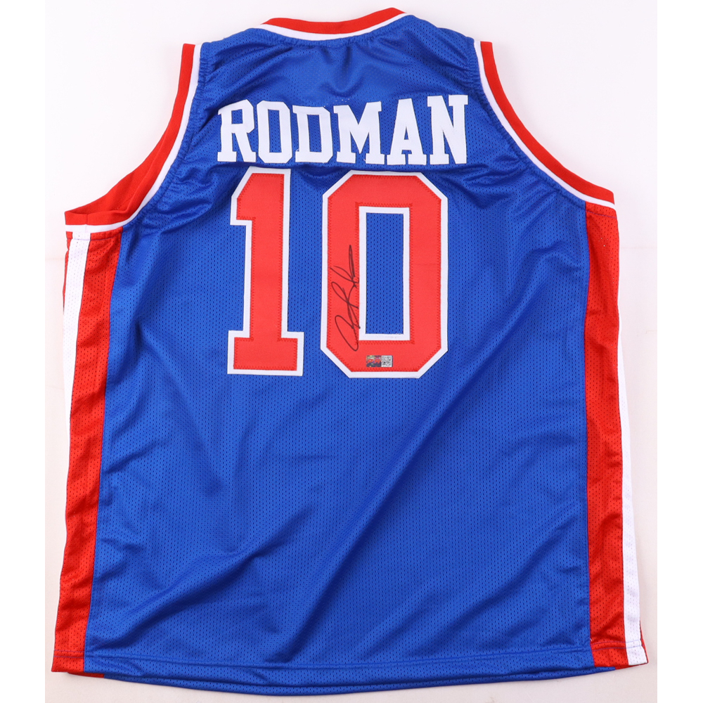 Dennis Rodman Signed Jersey (PIA) | Pristine Auction