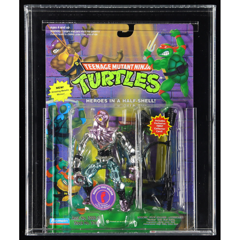 1994 Playmates "Teenage Mutant Ninja Turtles" Robotic Foot Soldier ...