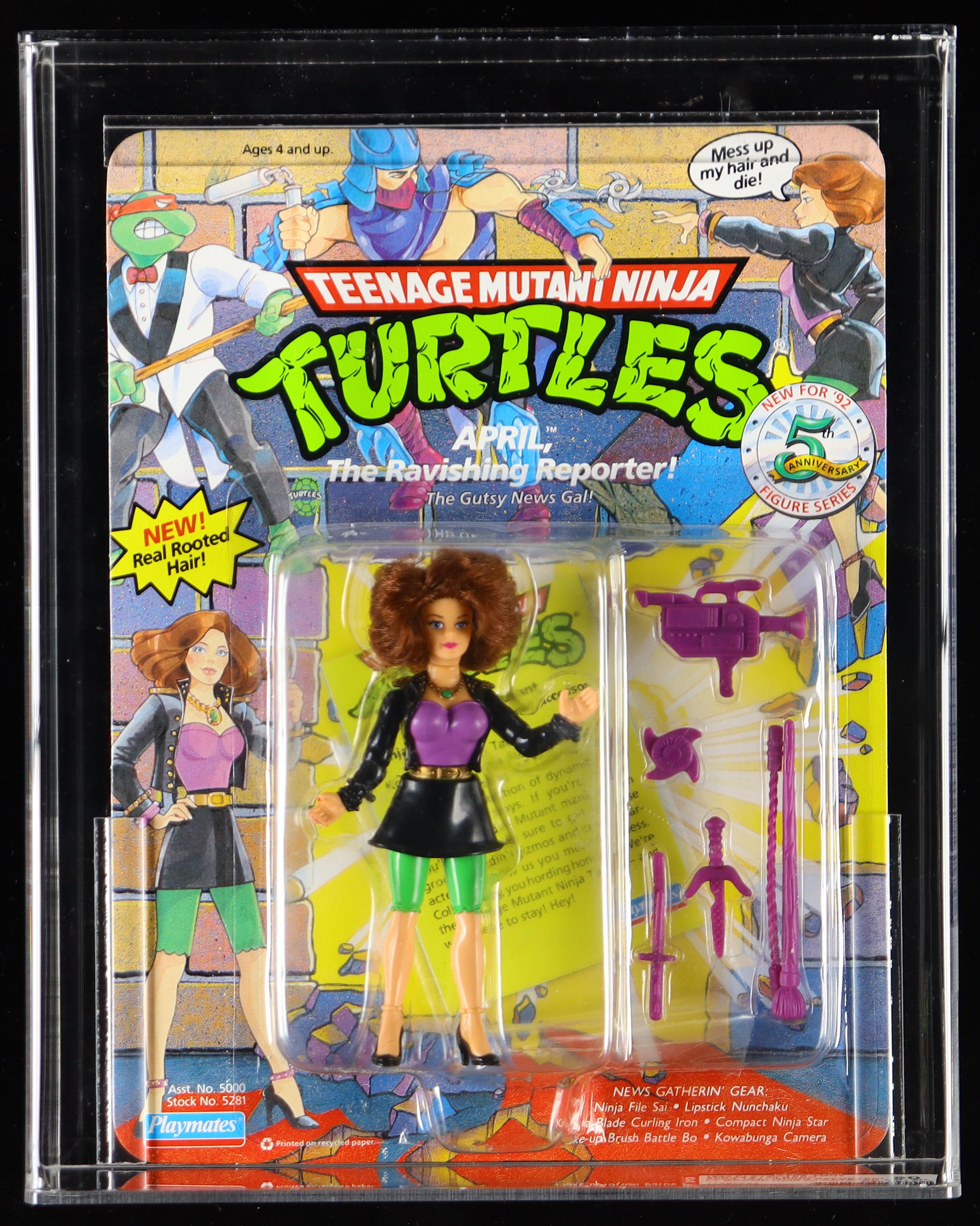 1992 Playmates "Teenage Mutant Ninja Turtles" April, the Ravishing ...