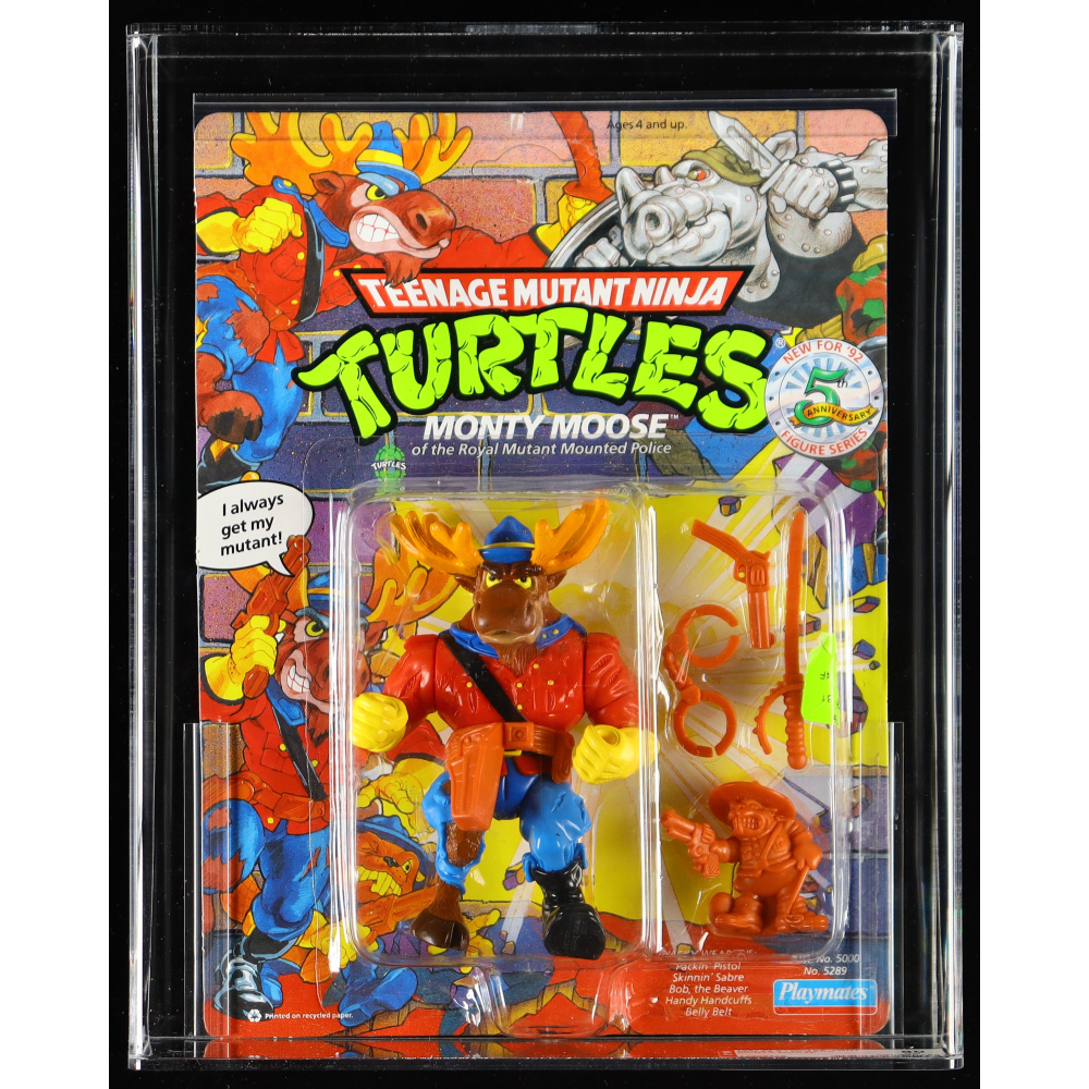 1992 Playmates "Teenage Mutant Ninja Turtles" Monty Moose Series 5 46 ...