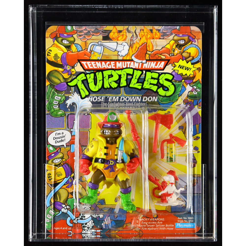 1992 Playmates "Teenage Mutant Ninja Turtles" Hose 'Em Down Don Series ...