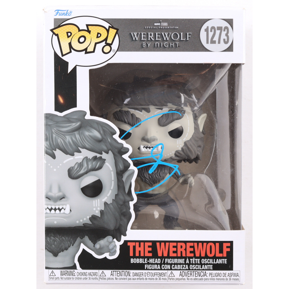 Gael Garcia Bernal Signed "Werewolf By Night" #1273 The Werewolf Bobble ...
