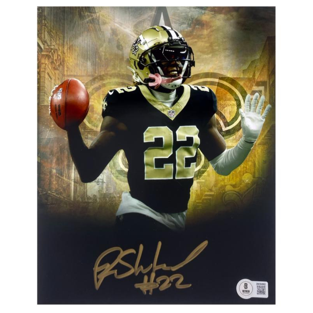 Rashid Shaheed Signed Saints 8x10 Photo (Beckett) | Pristine Auction