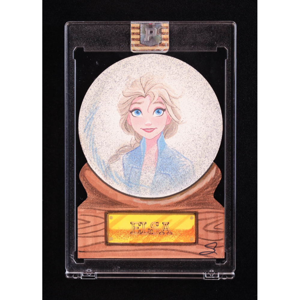 Elsa | Frozen | Original Art Sketch Card by Scott Cook (1/1 Original ...