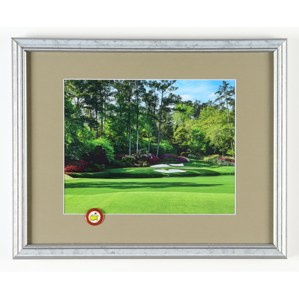 "The 12th Hole at Augusta National Golf Course" Custom Framed Photo ...