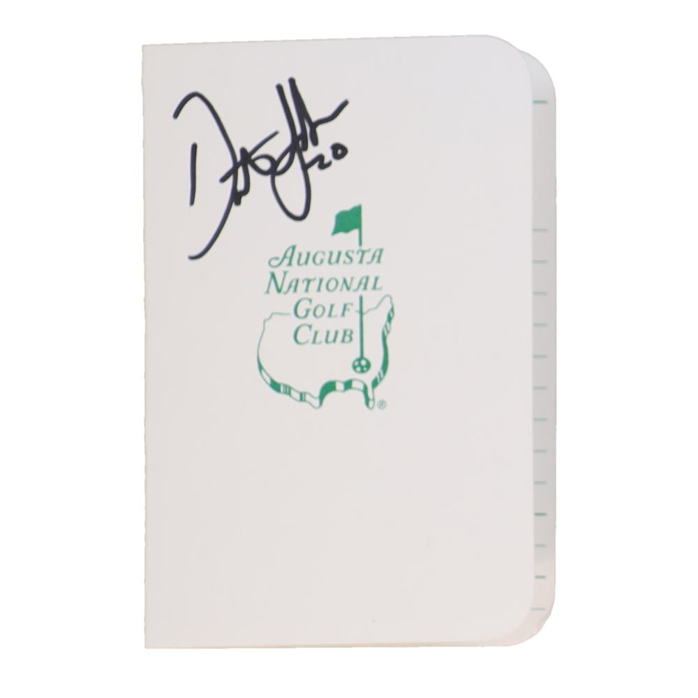 Dustin Johnson Signed Augusta National Golf Club Scorecard (PSA ...