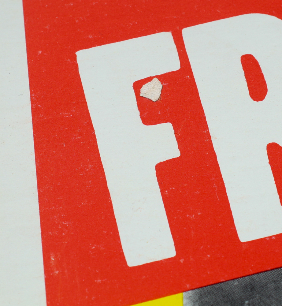 Cassius Clay AKA Muhammad Ali vs. Joe Frazier Original Fight Poster ...