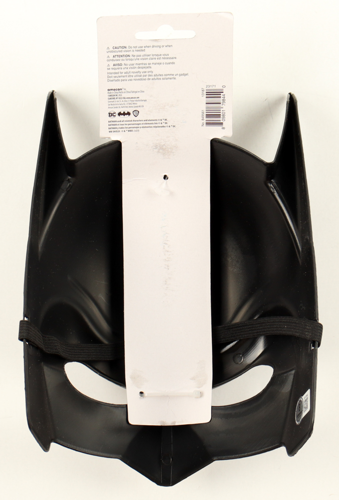 Christian Bale Signed "Batman" Mask (Beckett) | Pristine Auction