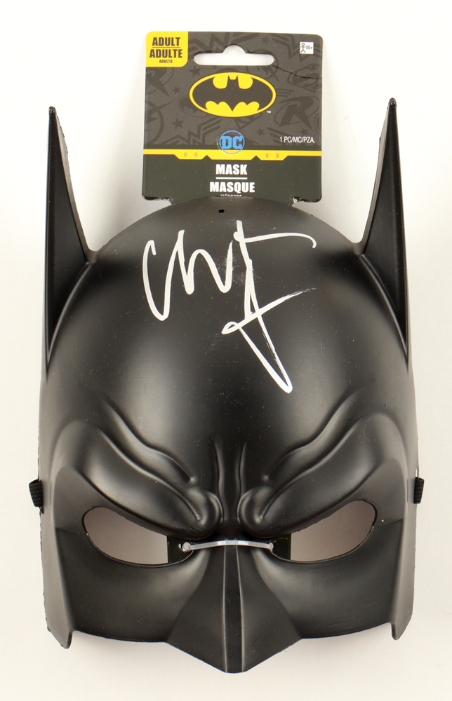 Christian Bale Signed "Batman" Mask (Beckett) | Pristine Auction