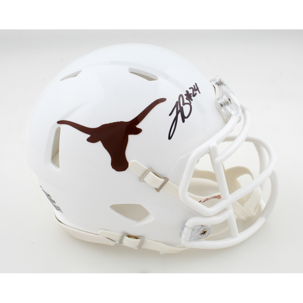 Jonathon Brooks Signed Texas Longhorns Speed Mini Helmet (JSA ...