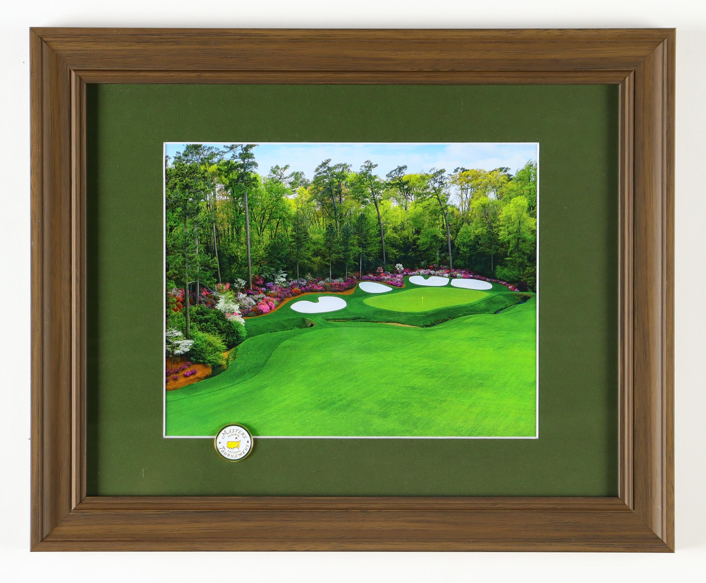 Augusta National Golf Club Custom Framed Photo Display with Official ...