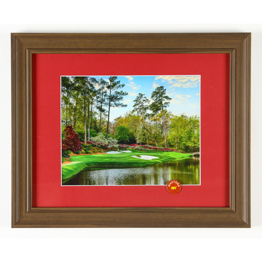 Augusta National Golf Club Custom Framed Photo Display with Official ...