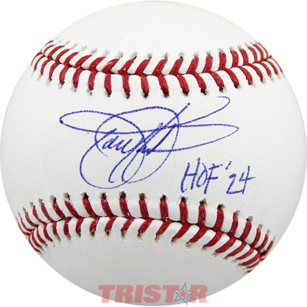 Todd Helton Signed OML Baseball Inscribed "HOF 24" (Tristar) | Pristine ...